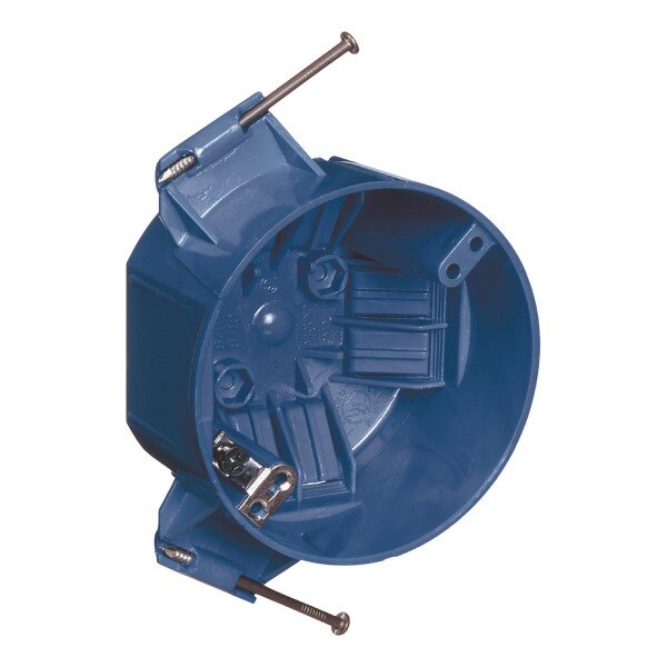 4 in. Round Ceiling Box with Nails | City Mill