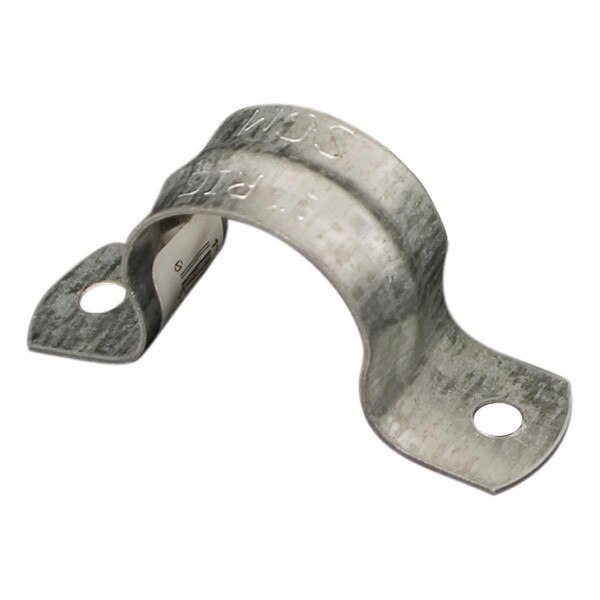 1 in. Galvanized 2 Hole Pipe Strap | City Mill