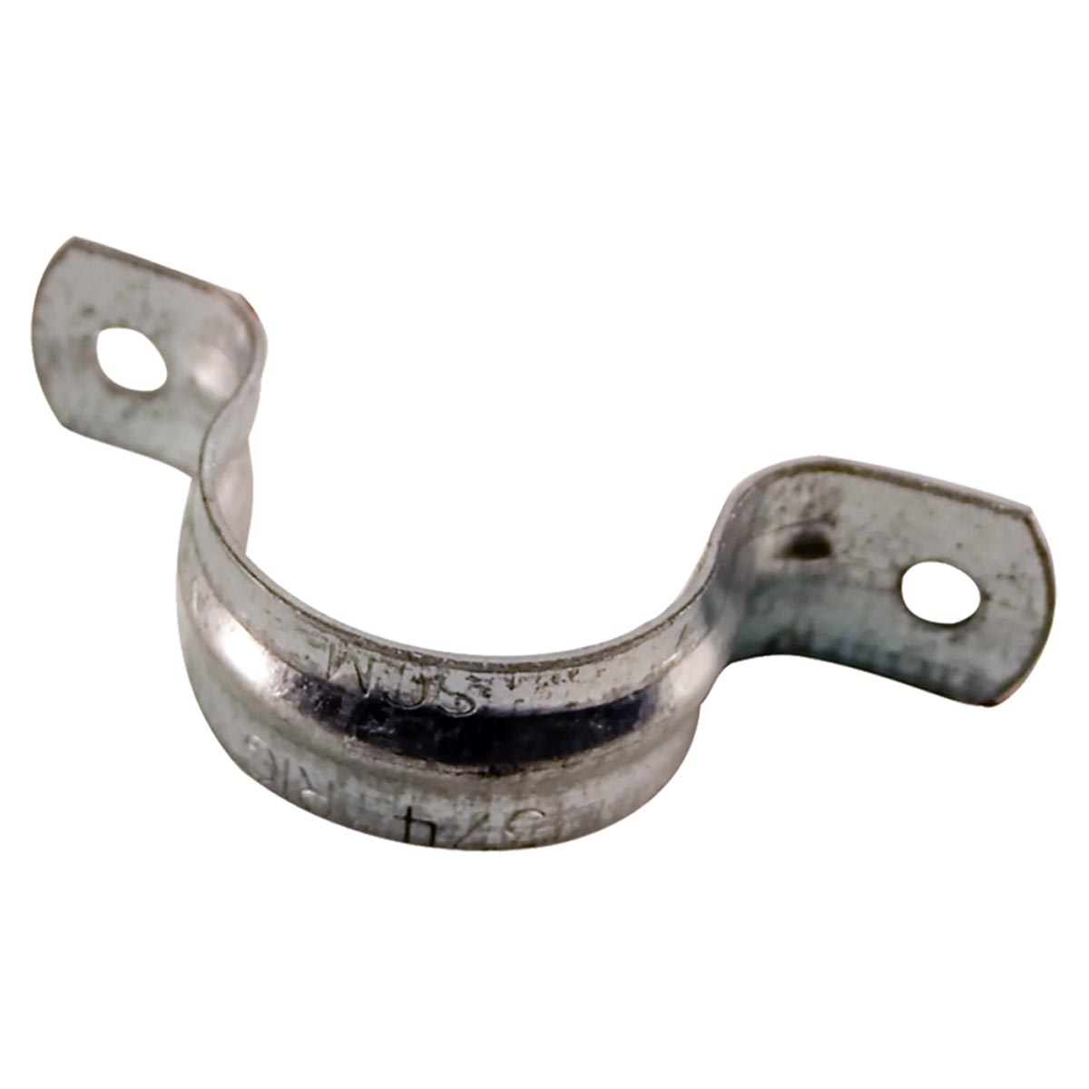 3/4 in. Galvanized 2 Hole Pipe Strap | City Mill