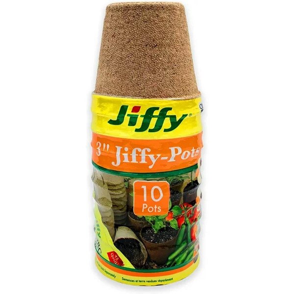 Jiffy 10-Pack 3 in. Peat Jiffy-Pots | City Mill