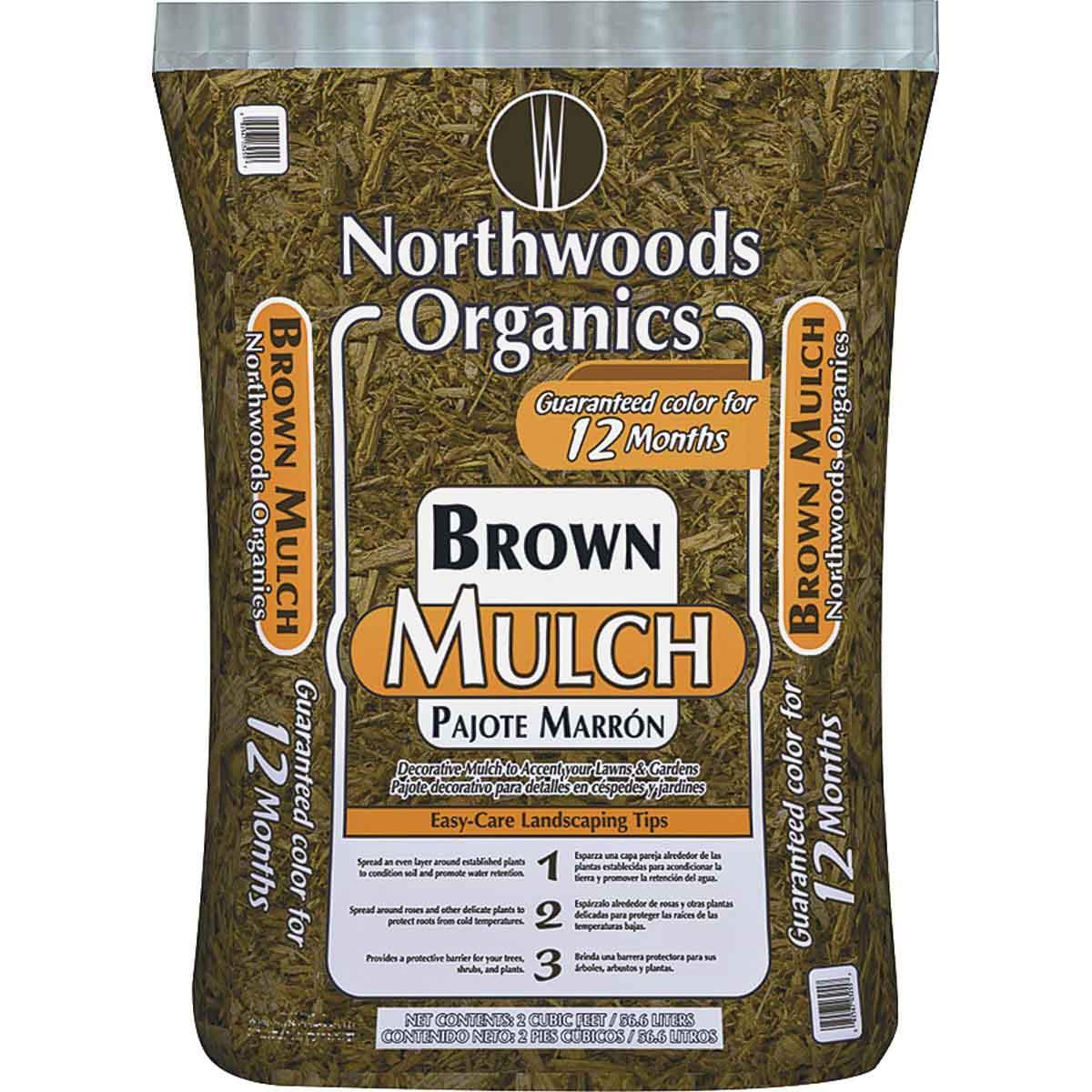 2 cu. ft. Brown Organic Mulch | City Mill