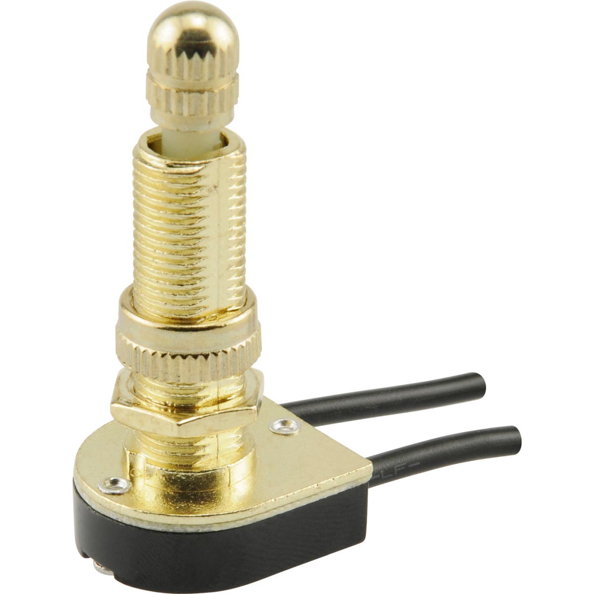 1-Circuit Long Shank Rotary Switch w/ Removable Knob (6 Amp-125 Volt x ...