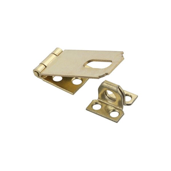 Safety Hasp 2-1/2 in. Brass | City Mill