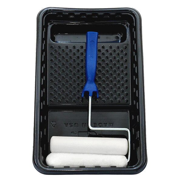 RollerLite 4-Piece Foam/Fabric 6 in. Mini Paint Roller Kit | City Mill