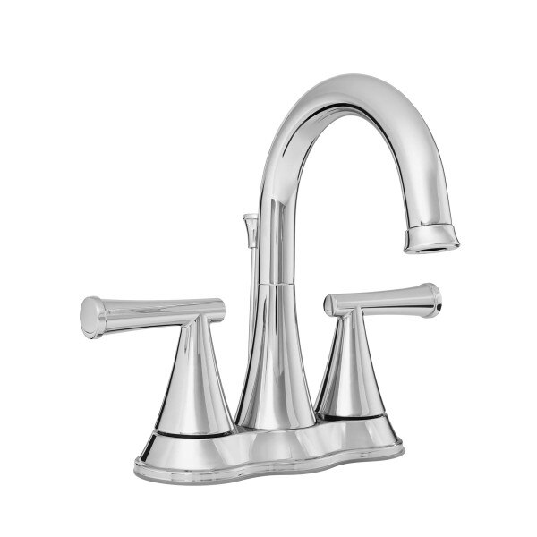 ProFlo 1.2 GPM 3-Hole Widespread Bathroom Faucet with Brass Pop-Up ...