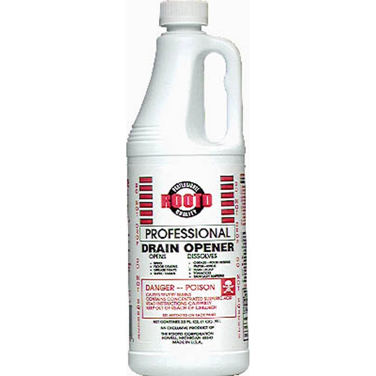 Rooto 1 Quart Professional Liquid Drain Opener | City Mill