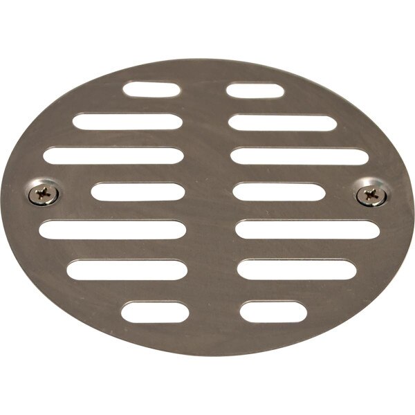 3-1/2 in. Shower Grill with Screws, Chrome Plated | City Mill
