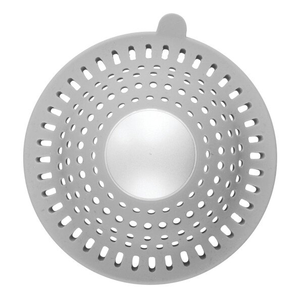 iDesign Metro Gray/Silver Ultra Drain Protector | City Mill