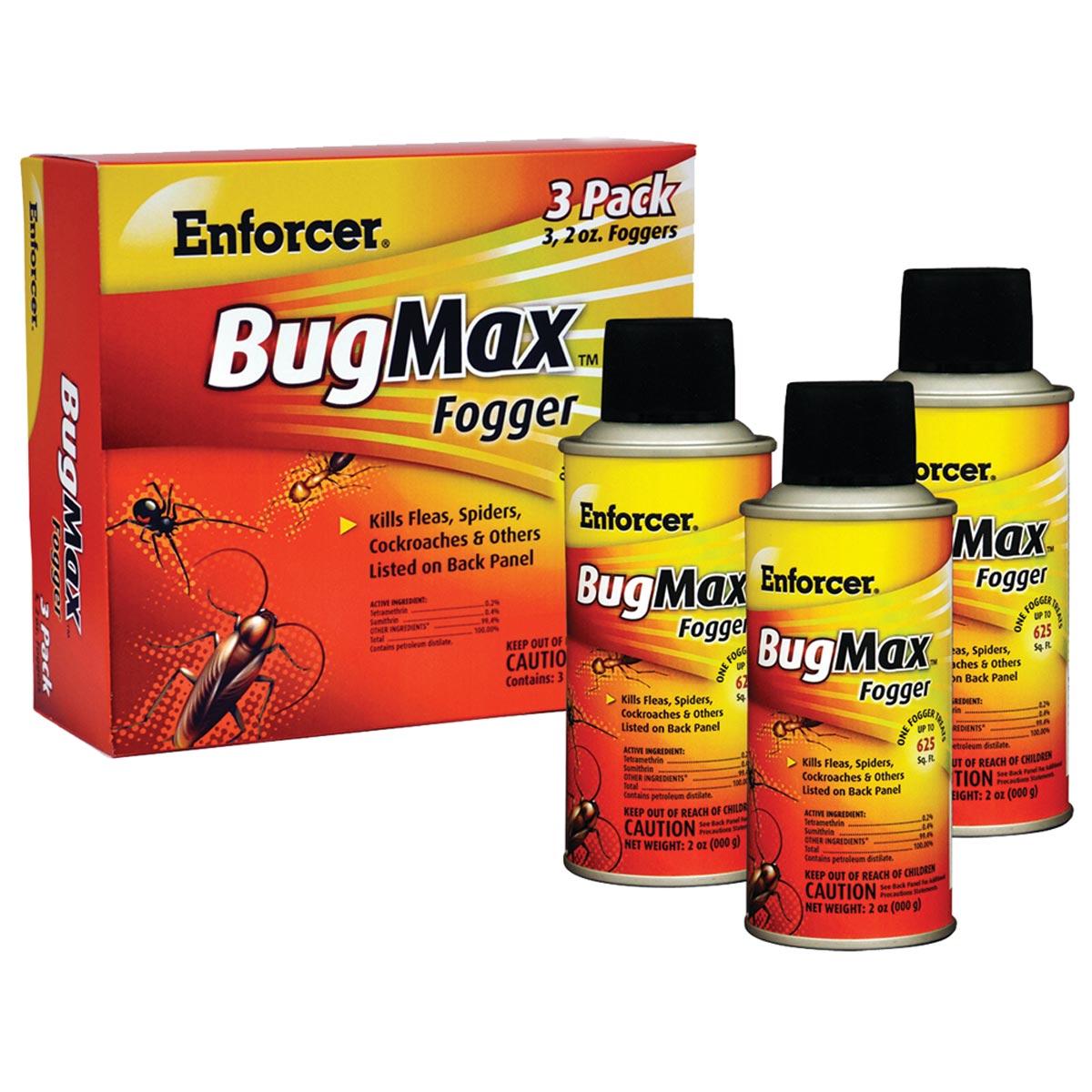 Enforcer BugMax Water Based Roach Fogger, 3 Pack | City Mill