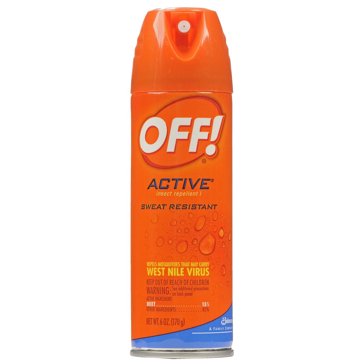 OFF! ACTIVE Sweat Resistant Insect Repellent Spray, 6 oz. | City Mill