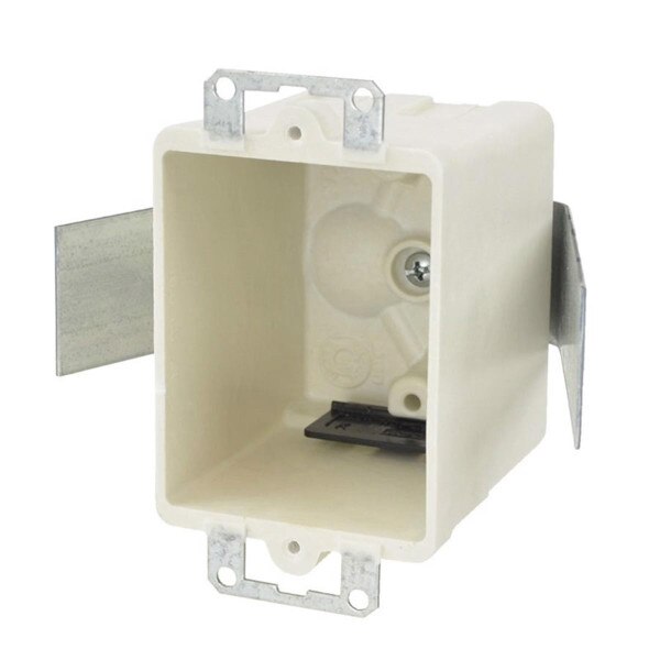 Allied Moulded FiberglasBox 16 cu in Square Fiberglass 1 gang Outlet ...