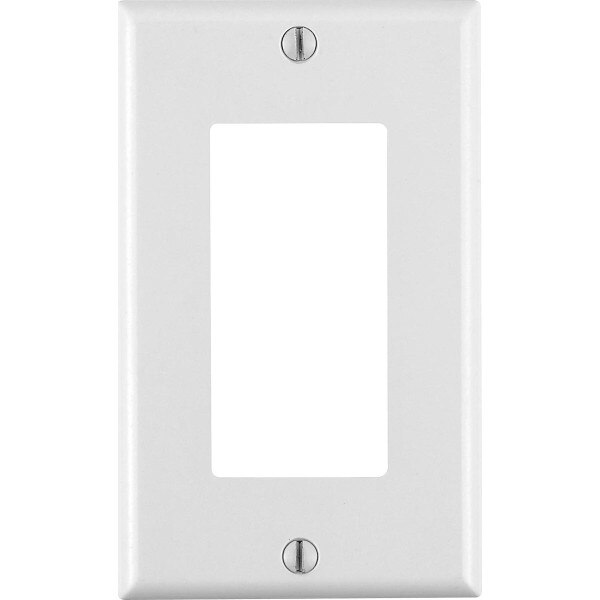 Leviton 1-Gang White Decora Wall Plate (10-Pack) | City Mill