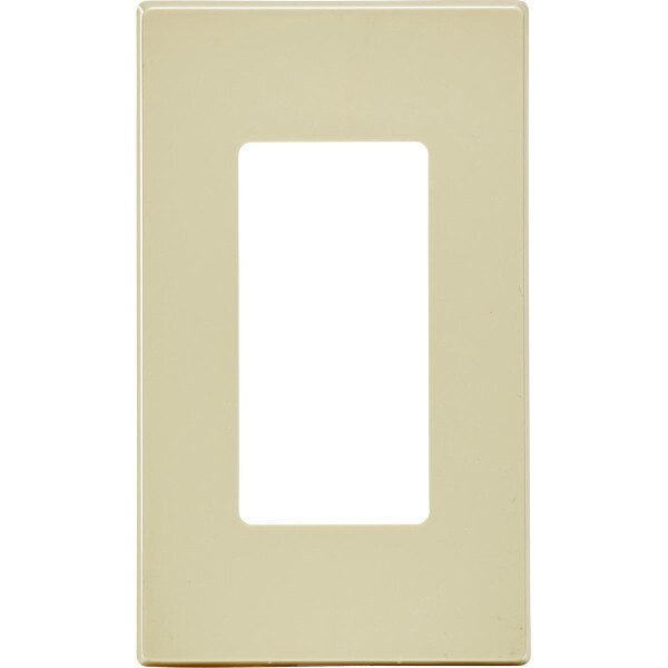 Leviton 1-Gang Screwless Decora Wall Plate, Ivory | City Mill