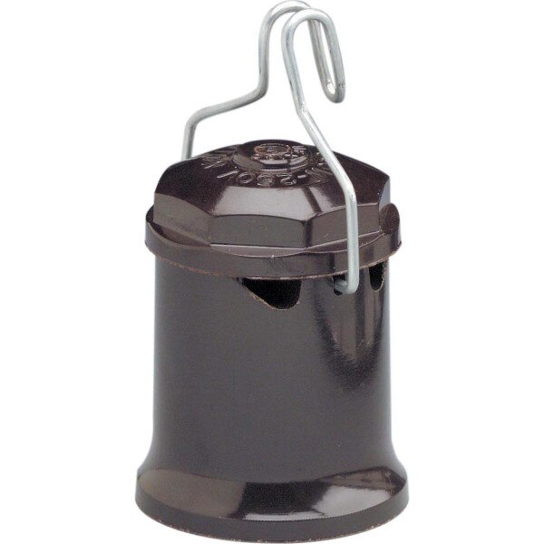 Leviton 660-Watt Brown Weatherproof Pin-Type Lampholder | City Mill