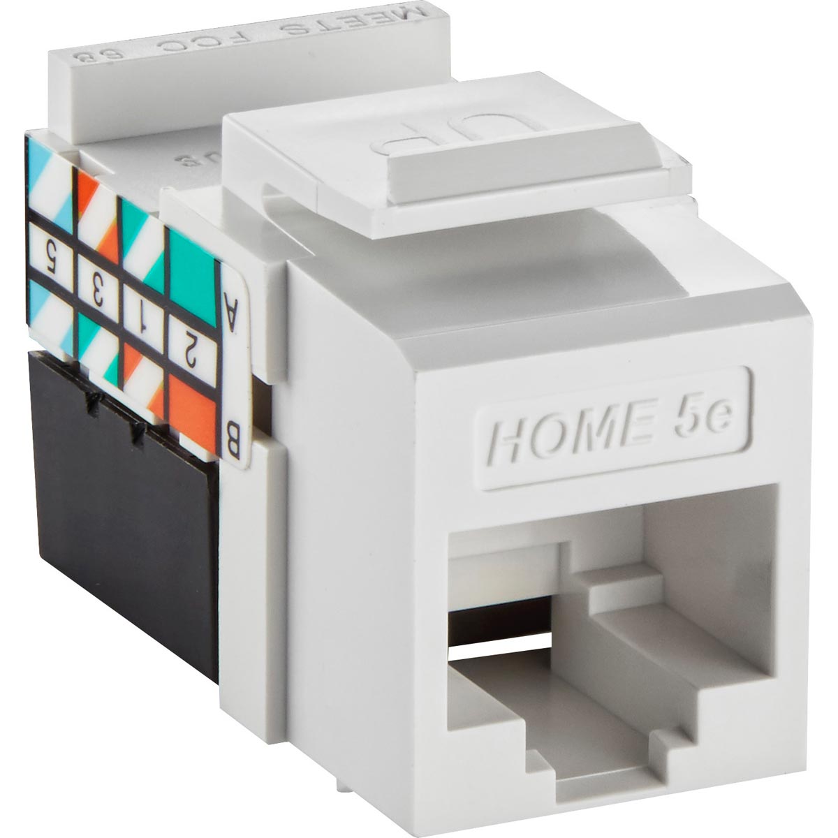 Leviton QuickPort Category 5e Connector, White | City Mill