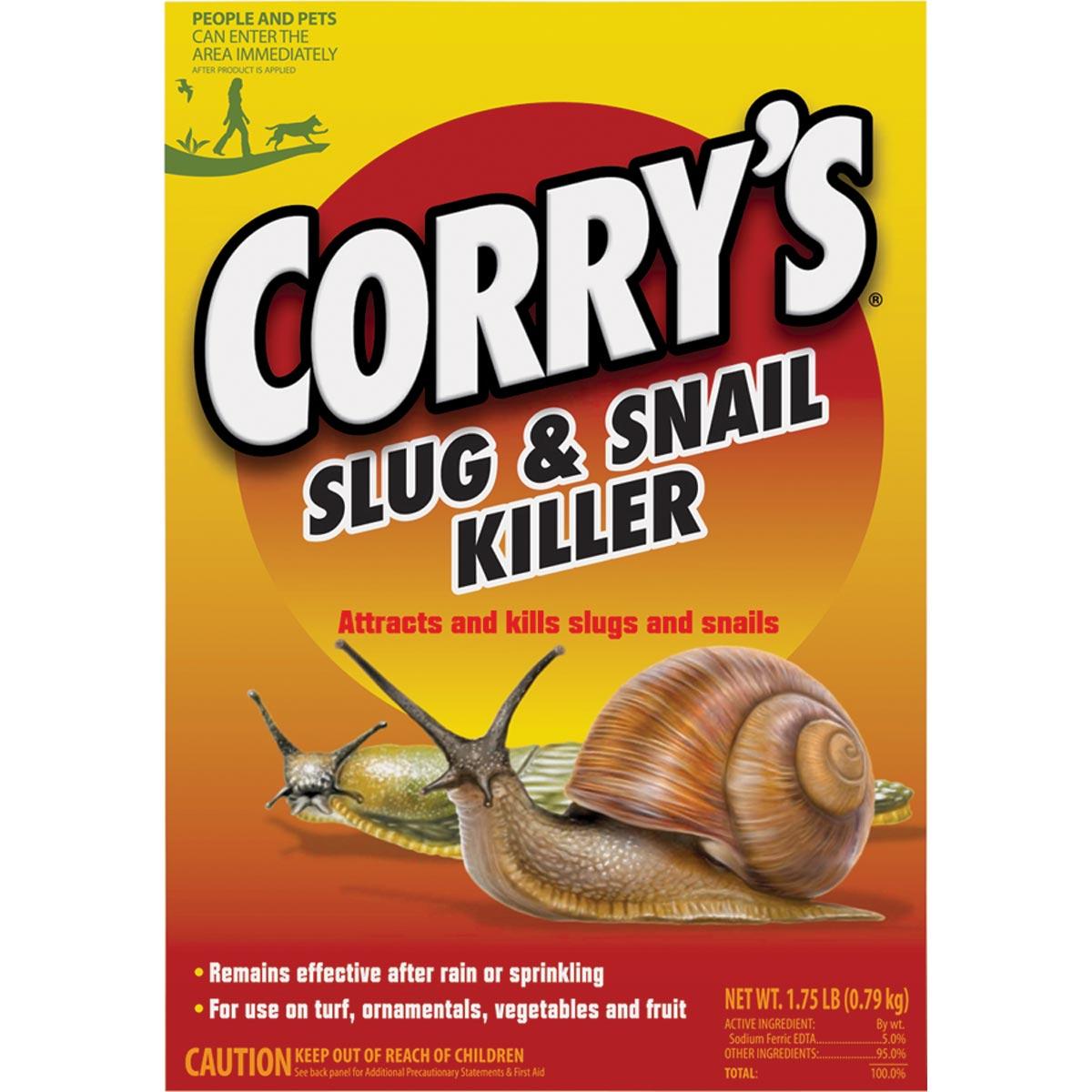 Corry's Slug & Snail Killer, 1.75 lb. Ready-to-Use Pellets | City Mill