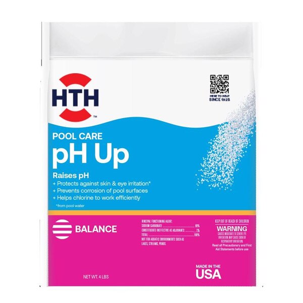 HTH Pool Care Granule pH Plus 4 lb | City Mill