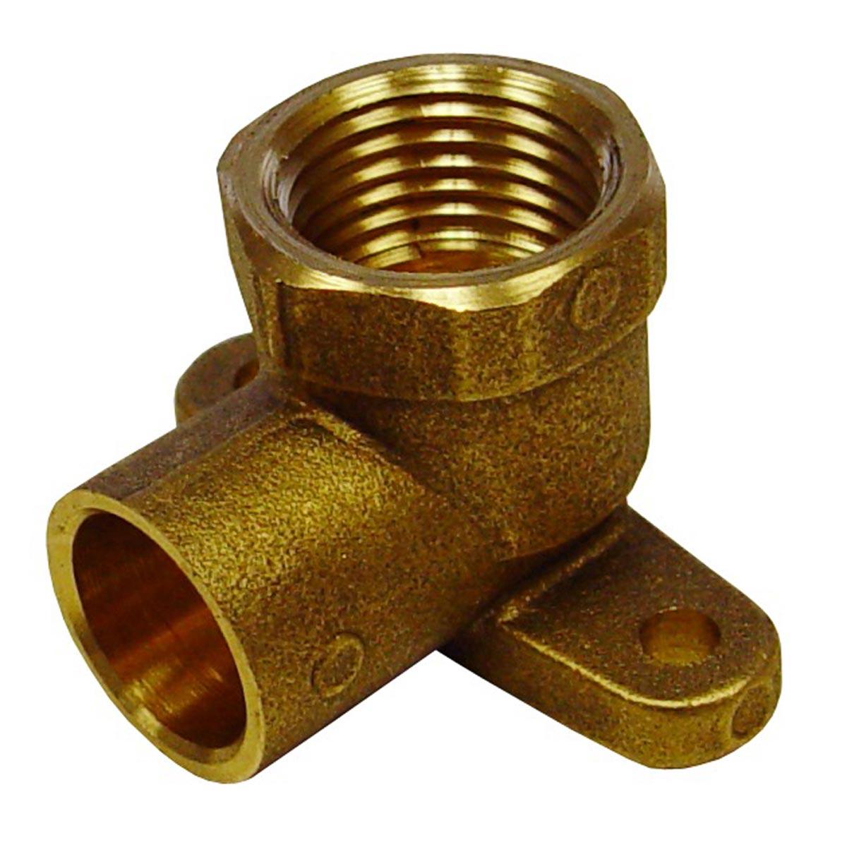 3/4 in. Copper 90 Degree Drop Ear Elbow, C x FIP | City Mill