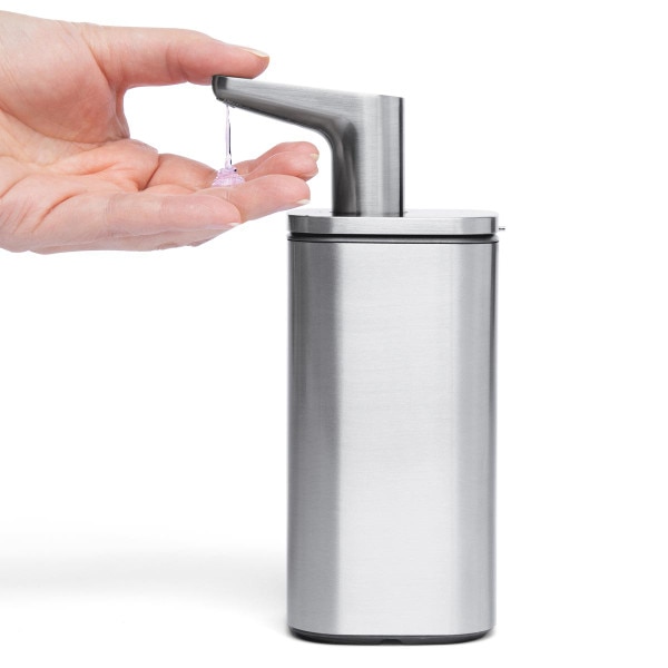 simplehuman 10 oz. Pulse Pump, Brushed Stainless Steel | City Mill