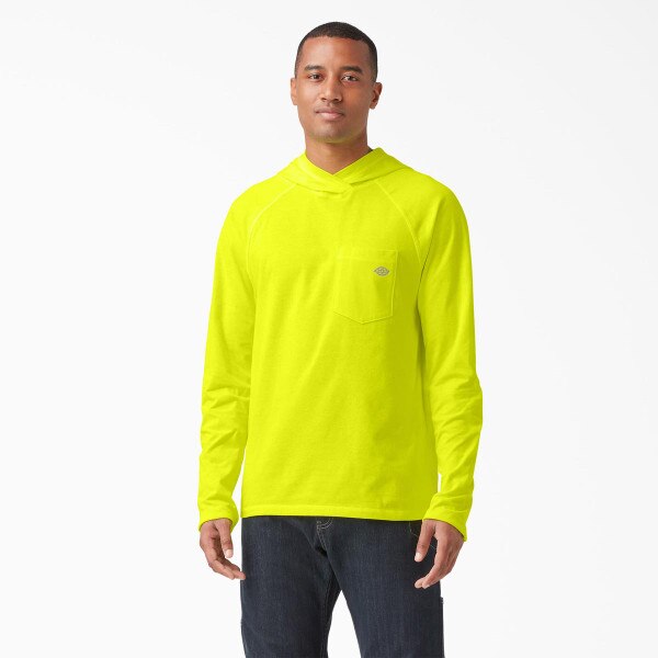 Dickies Medium Bright Yellow Long Sleeve Cooling Performance Sun Shirt ...