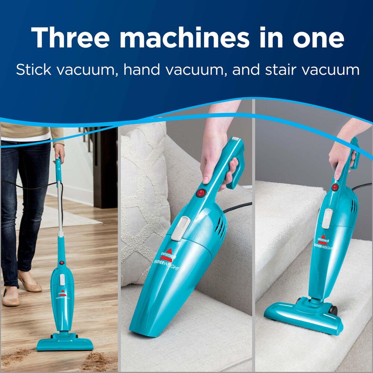 BISSELL FeatherWeight 3 in 1 Lightweight Corded Stick Vacuum City Mill