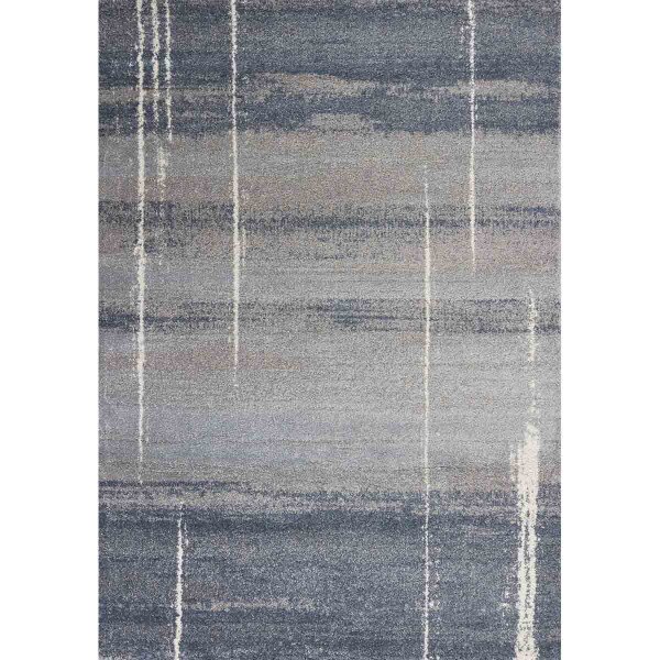 KAS 5 ft. 3 in. x 7 ft. x 7 in. Landscapes Blue Contempo Area Rug ...