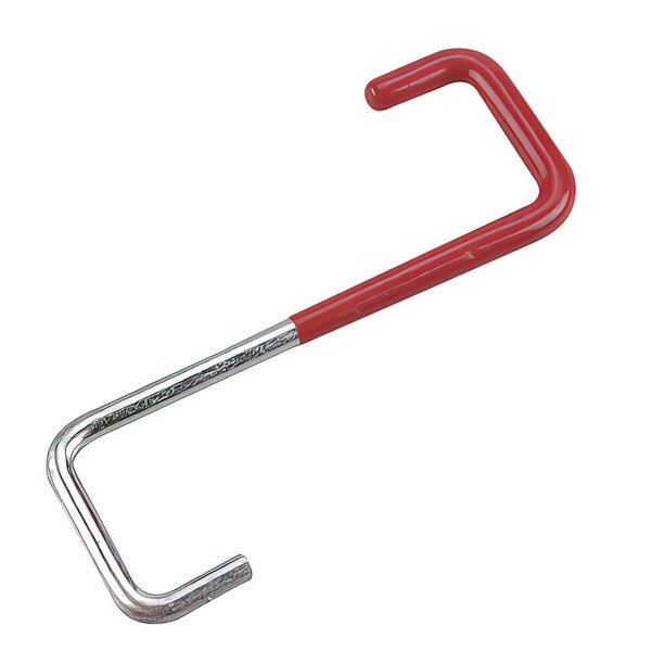 Onward 6 in. Red Vinyl Coated Rafter Hook | City Mill