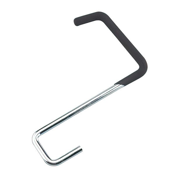 Onward 7-1/4 in. Heavy-Duty Black Vinyl Coated Rafter Hook | City Mill