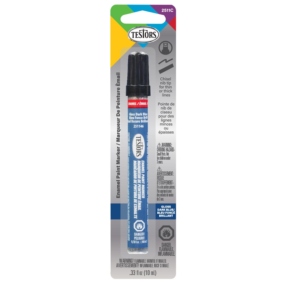 Testors Dark Blue Enamel Paint Marker | City Mill