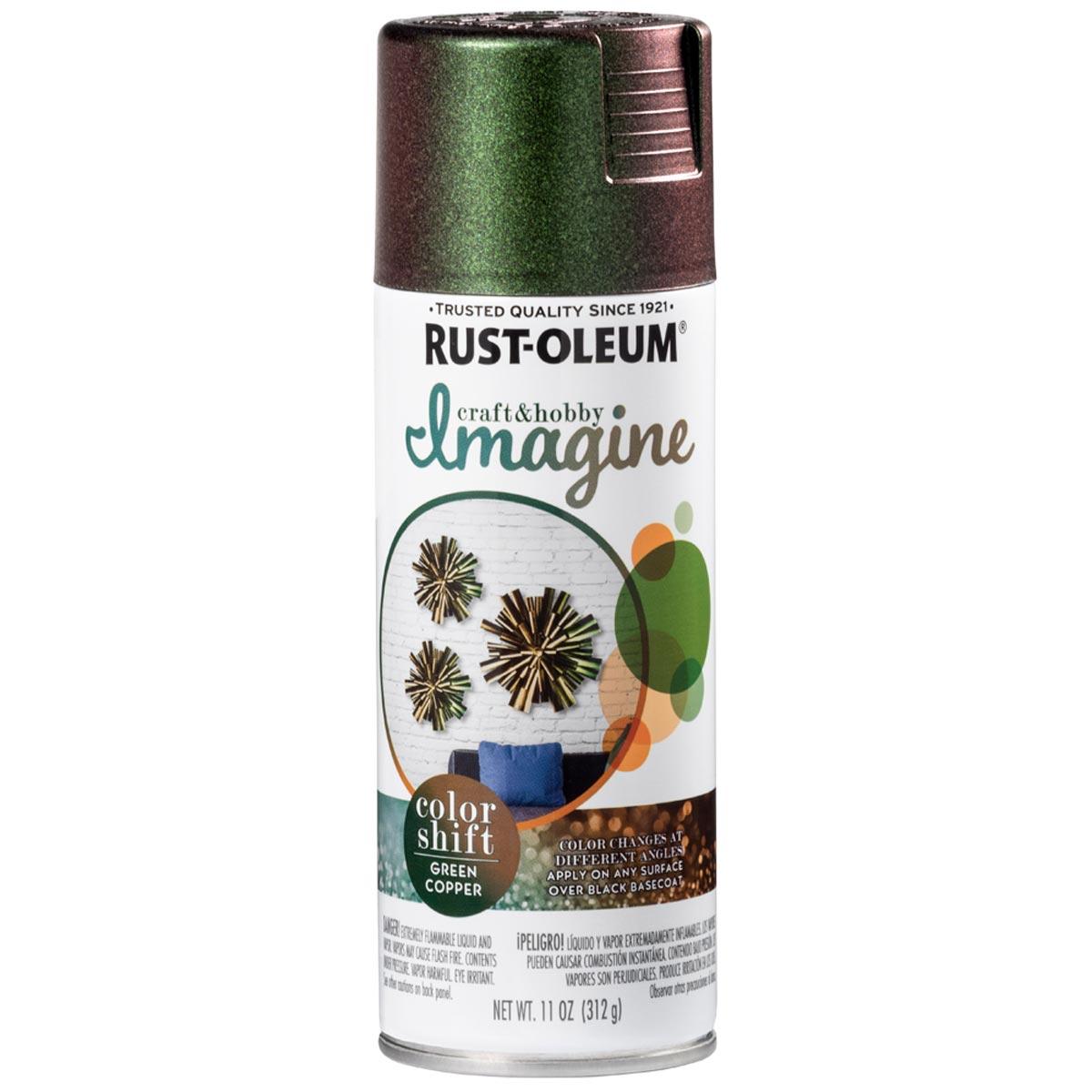 Rust-Oleum 11 oz. Imagine Color Shift Green Copper Spray Paint | City Mill