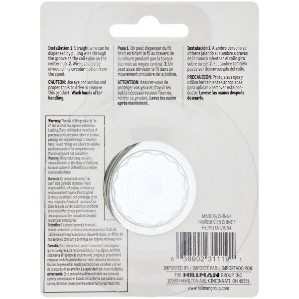 Stainless Steel Hobby Wire 19 Gauge 30 ft. | City Mill