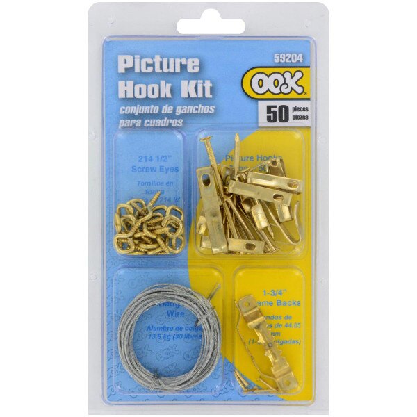 OOK Brass Conventional Picture Hanging Kit 10 lbs. | City Mill
