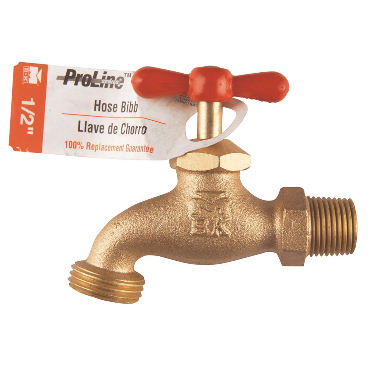 1/2 in. ProLine Brass Washing Machine Hose Bibb | City Mill