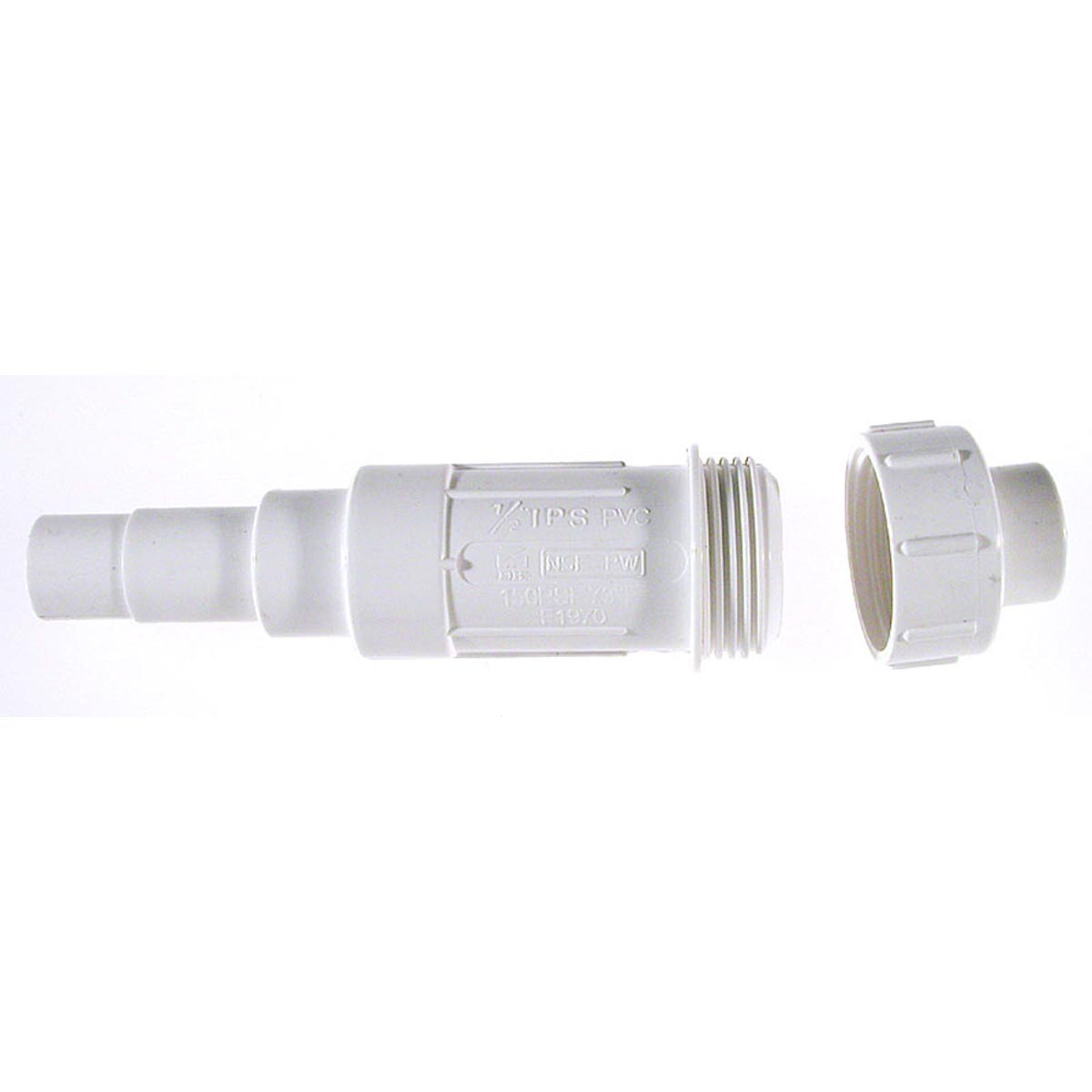 1/2 in. x 1/2 in. PVC Slide Repair Coupling | City Mill