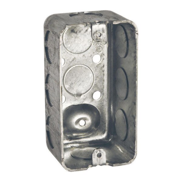 7/8 in. Deep Single Gang Handy Box | City Mill