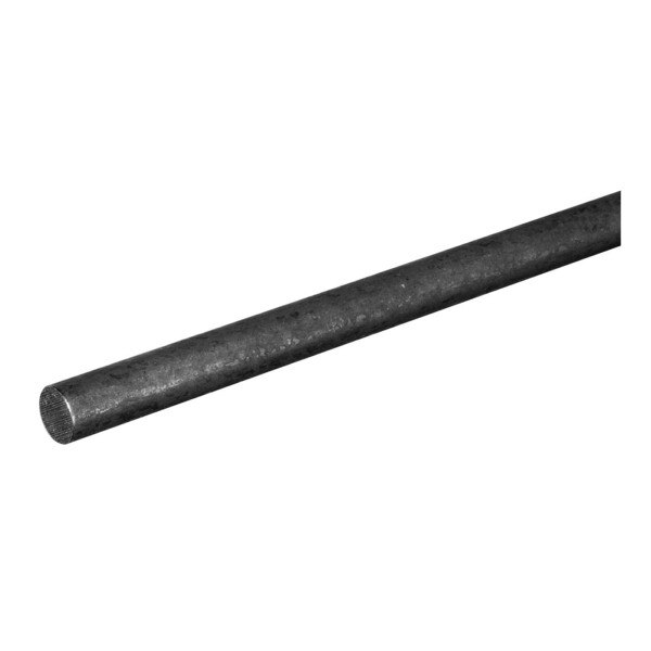 The Steel Works Solid Rounds Cold Rolled Steel 1/8 in. x 4 ft. | City Mill