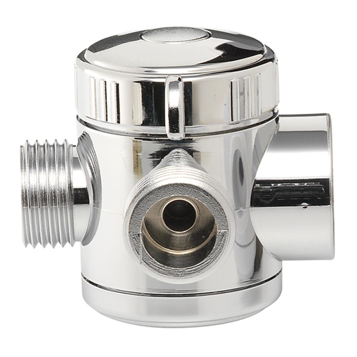 Chrome 3-Way Shower Diverter Valve | City Mill