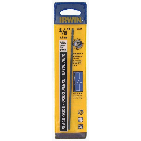 1/8 in. x 6 in. Aircraft Extension Straight Shank Drill Bit | City Mill