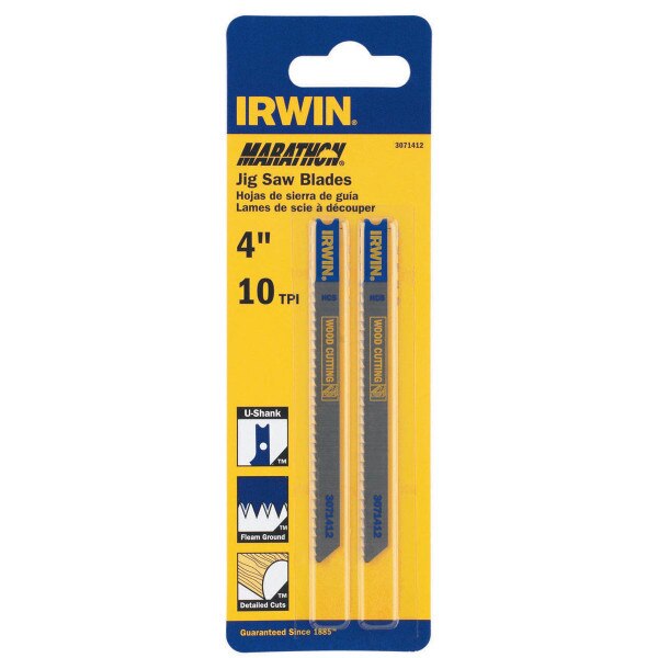 4 in. 10 TPI Fleam Ground Jigsaw Blade | City Mill