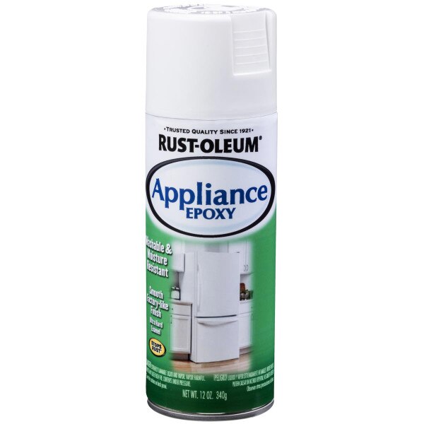 Rust-Oleum 12 oz. White Specialty Appliance Epoxy Spray Paint | City Mill