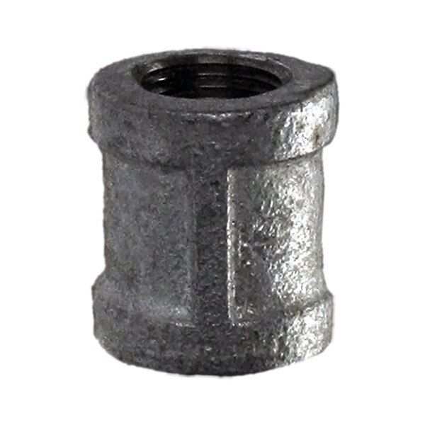 1/2 in. Galvanized Coupling | City Mill