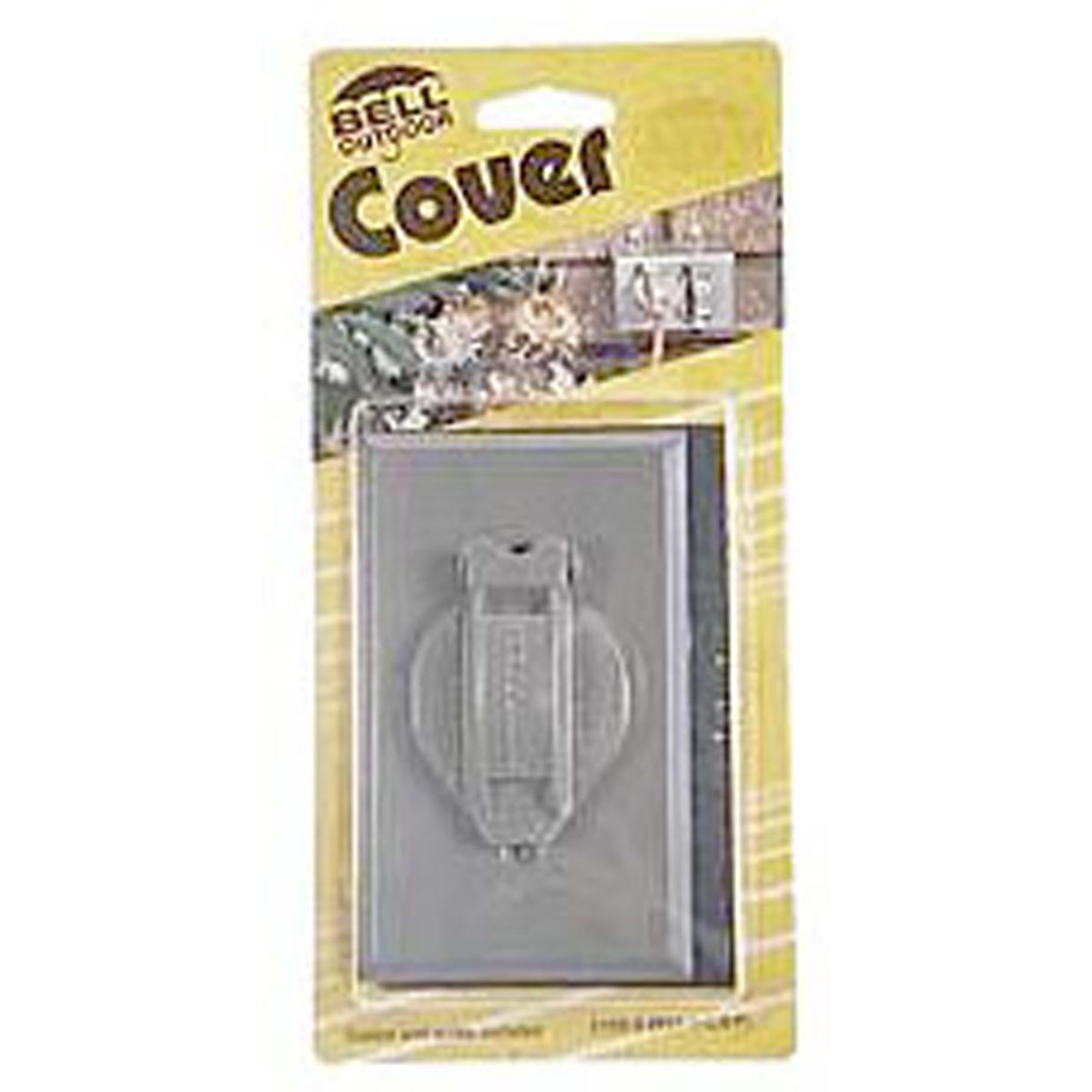 Gray Single Gang Weatherproof Device Box Cover | City Mill