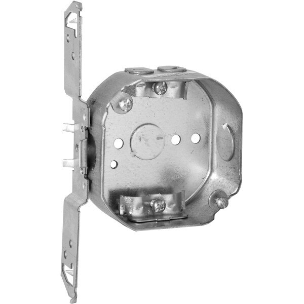 4 In. Octagon Boxes, Non Metal Clamp Brackets | City Mill