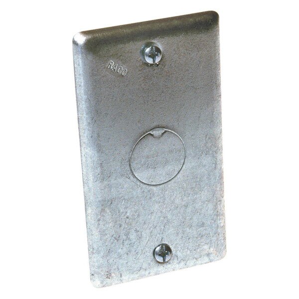 Single Gang Blank Wallplate | City Mill