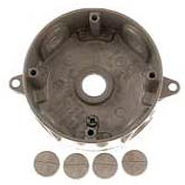 4 in. Bronze Round Weatherproof Box | City Mill