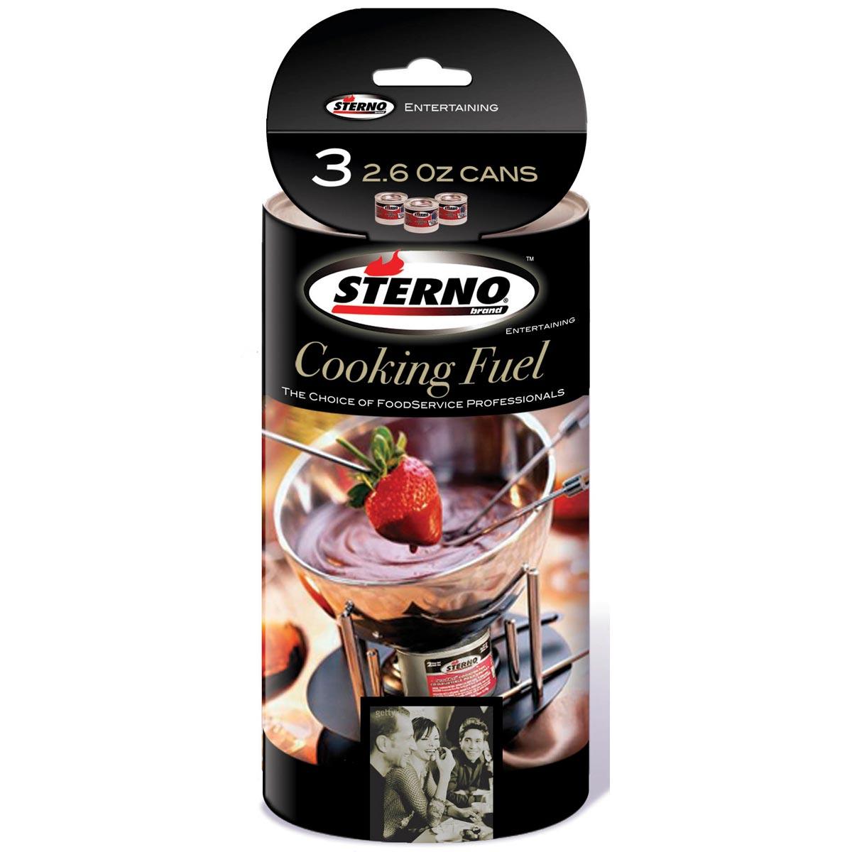 Sterno 2.6 oz. Gel Canned Heating Fuel, 3 Pack | City Mill