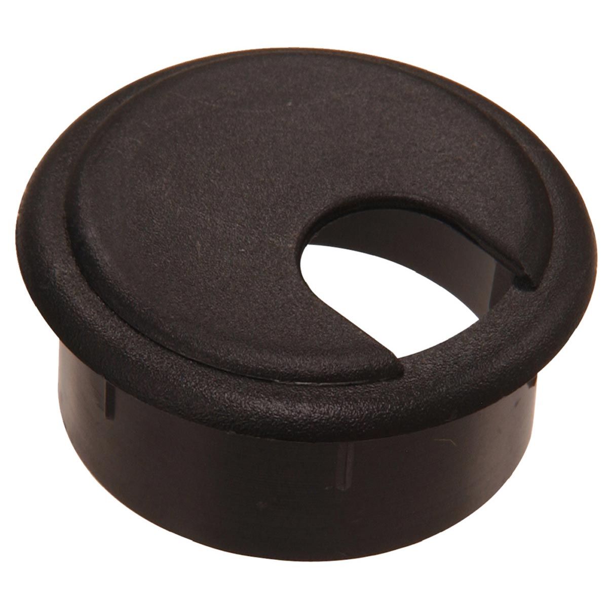 Deep Drawer Black Computer Grommet 1 1 2 in. City Mill