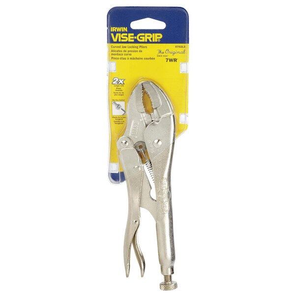 7 in. Curved Jaw Locking Pliers | City Mill