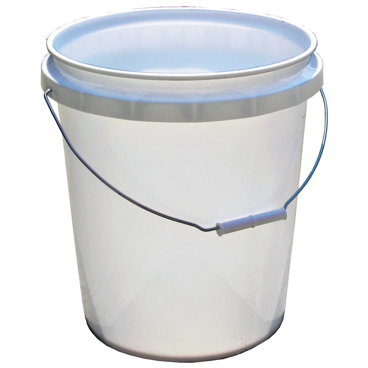 5 Gallon White Plastic Pail | City Mill