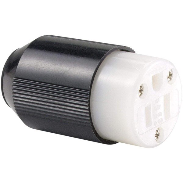 Leviton 15 Amp 125-Volt Industrial Grade Straight Blade Female ...